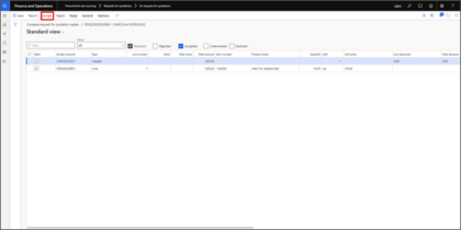 Microsoft Dynamics 365 Finance and Operations - Vendor Collaboration ...